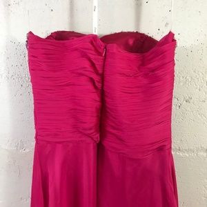 Riva Designs | Dresses | Riva Designs Fuscia Pink Beaded Chiffon Prom ...
